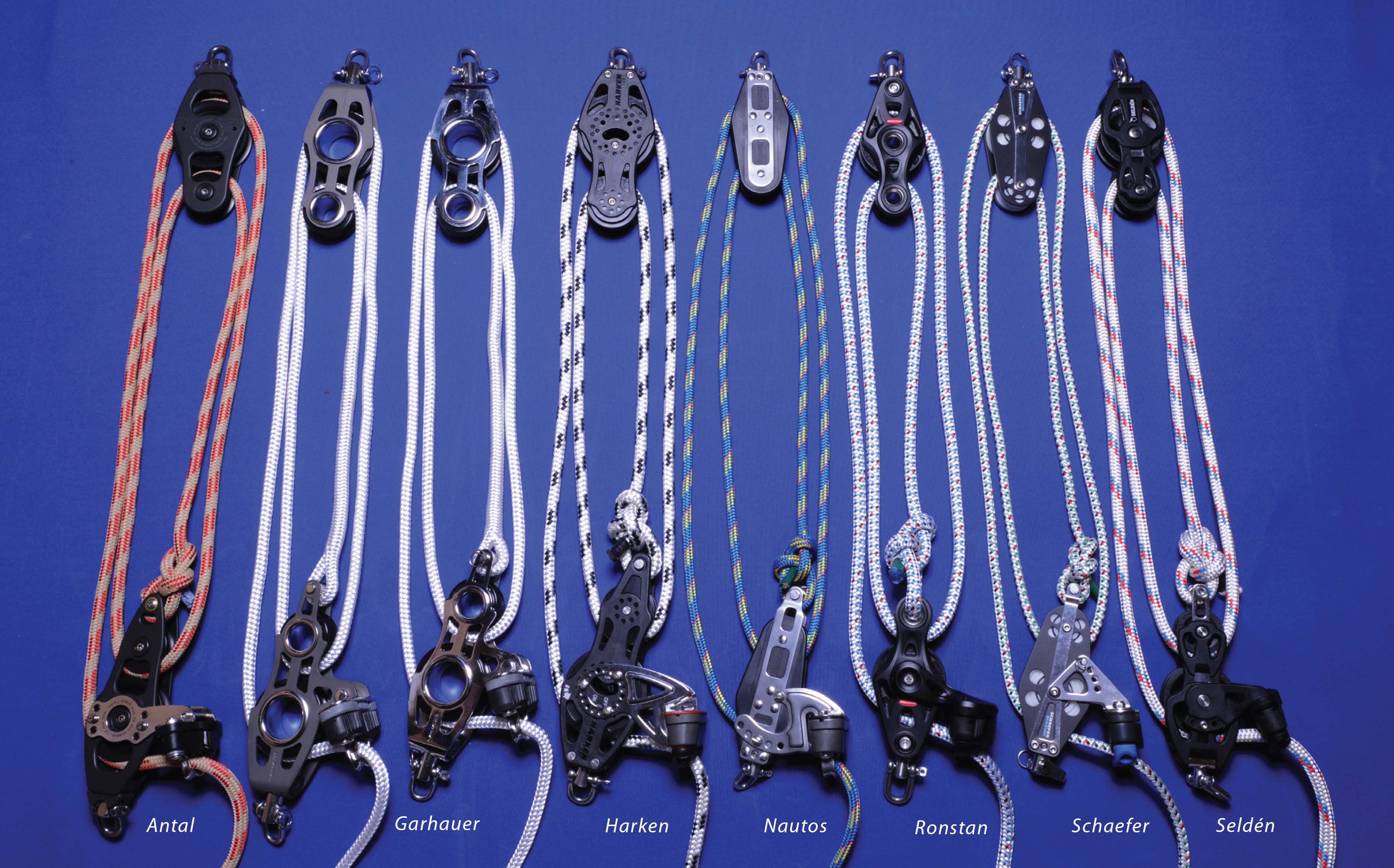 Mainsheet Tackle Bench Test - Practical Sailor