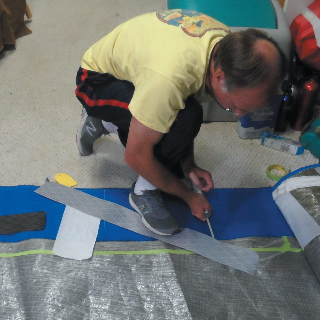 Fixing Laminate Sails Part II - Practical Sailor