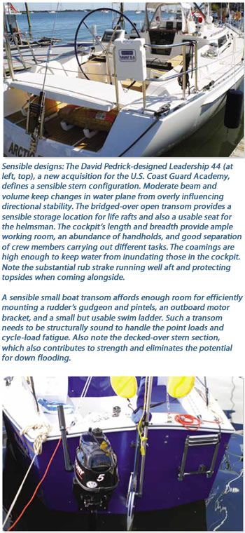 A Stern Look at Boat Sterns - Practical Sailor