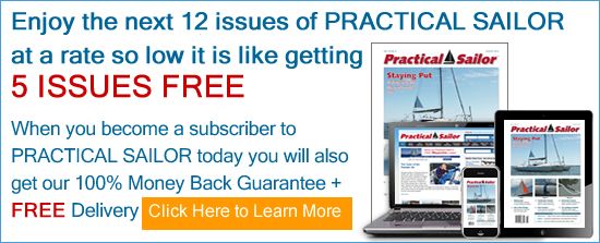 Thanks for signing up and welcome to Practical Sailor! - Practical Sailor