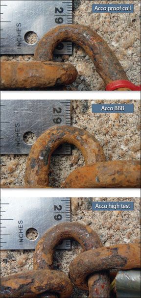 Nearing the End of Our Chain - Mooring Chains Tested - Practical Sailor