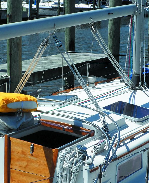 Setting up a dual mainsheet system? | SailNet Community