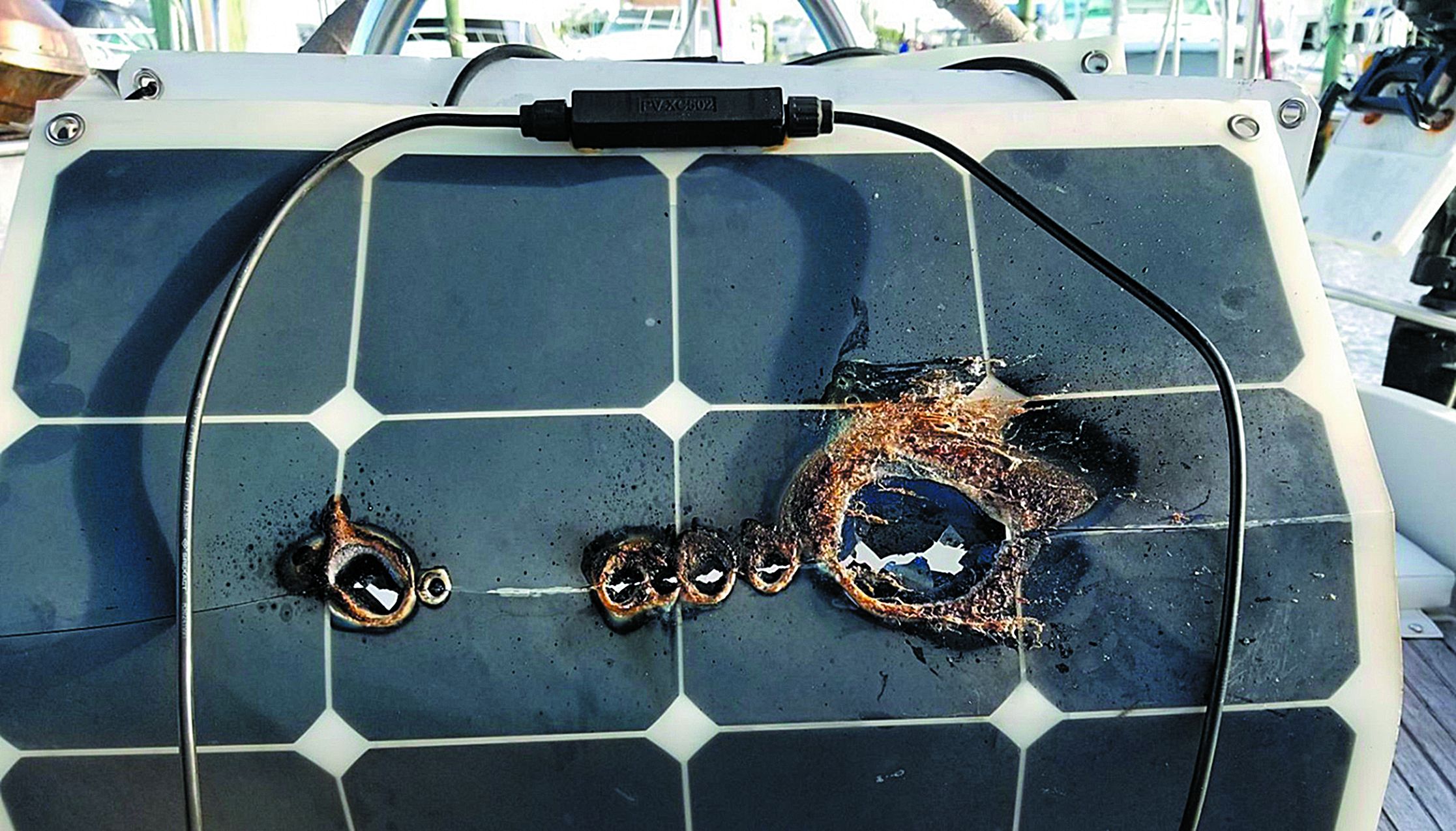 Solar Panel Self-destruction? - Practical Sailor