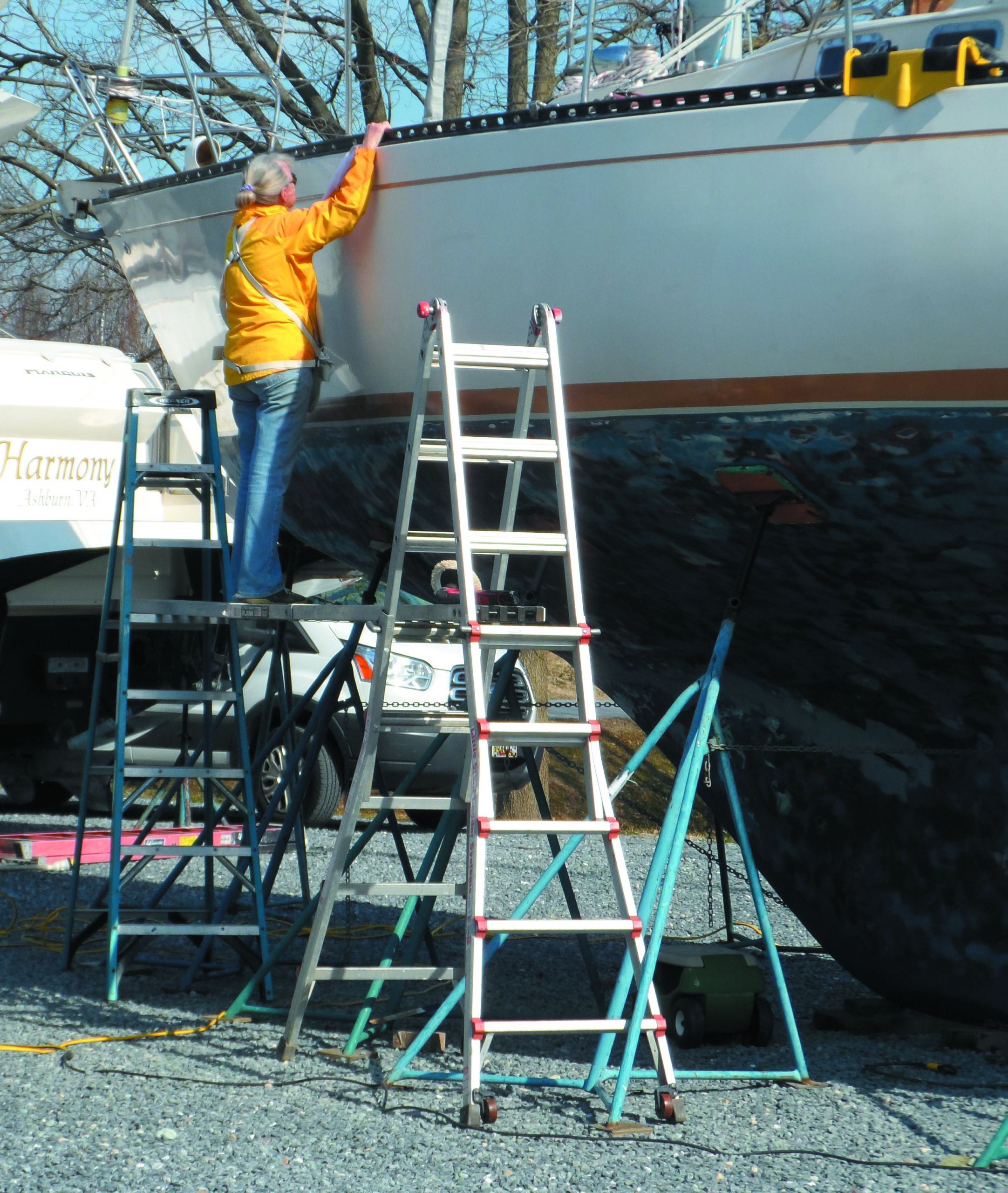 Showing Good Ladder Sense - Practical Sailor