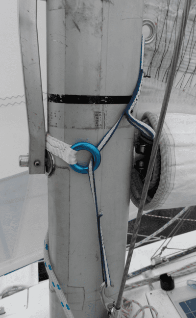 Solid Rings in Running Rigging - Practical Sailor