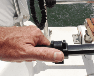 The $15 Do-it-Yourself Tiller Lock - Practical Sailor