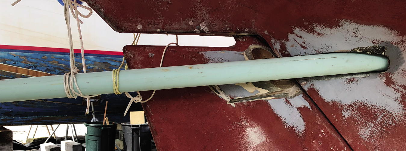 Installing a New Shaft Log - Practical Sailor