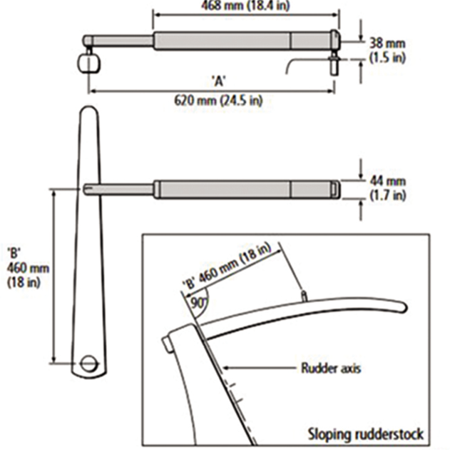 A Modified Tillerpilot Setup - Practical Sailor