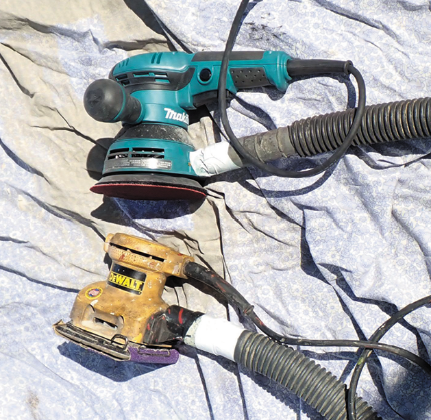 Random Orbit Sanders for Bottom Paint Prep - Practical Sailor