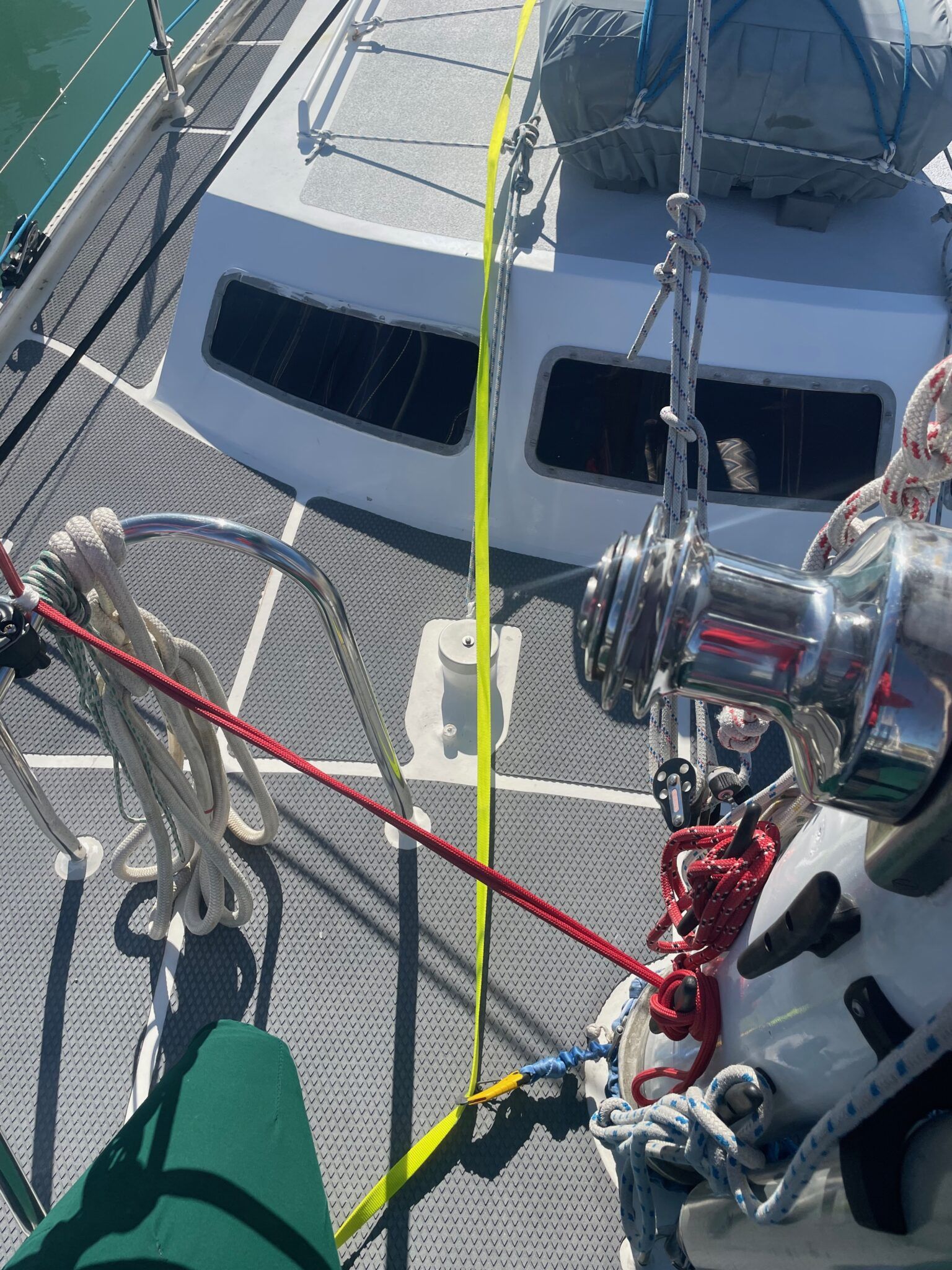 Another Look at Fitting Jacklines - Practical Sailor